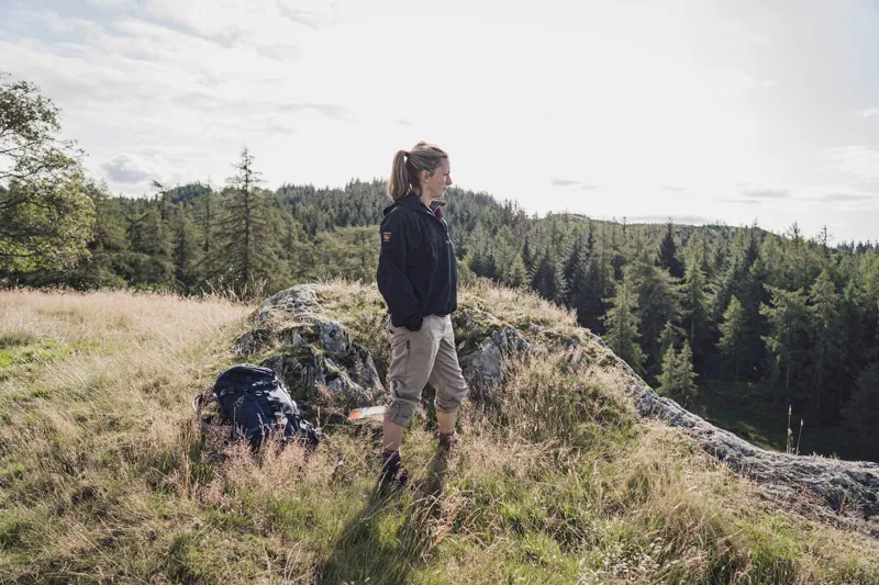 Paramo Fuera Classic Windproof Smock Jacket - Moss Green