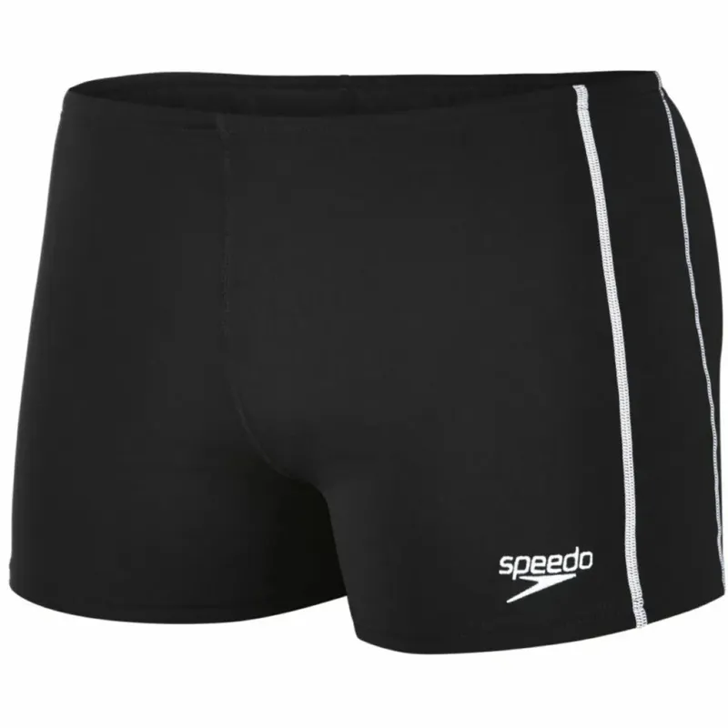 Speedo Mens Classic+ Endurance+ Aquashort Black Swimming Trunks