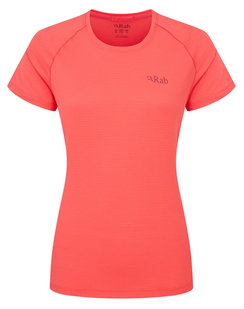 Rab Womens Sonic Technical Tee - Hibiscus