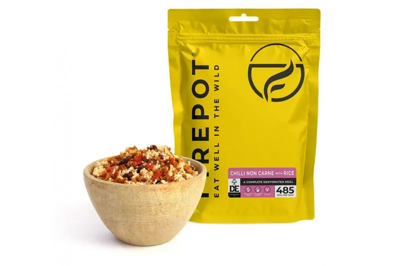 Firepot Foods Freeze Dried Chilli NON Carne with Rice Dehydrated Meal ...